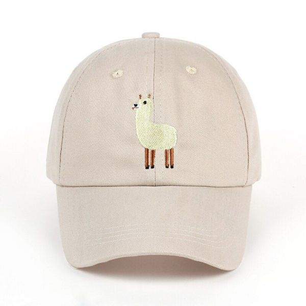 🧢 Gorra Bordado Alpaca Animal Mode Estilo Diario